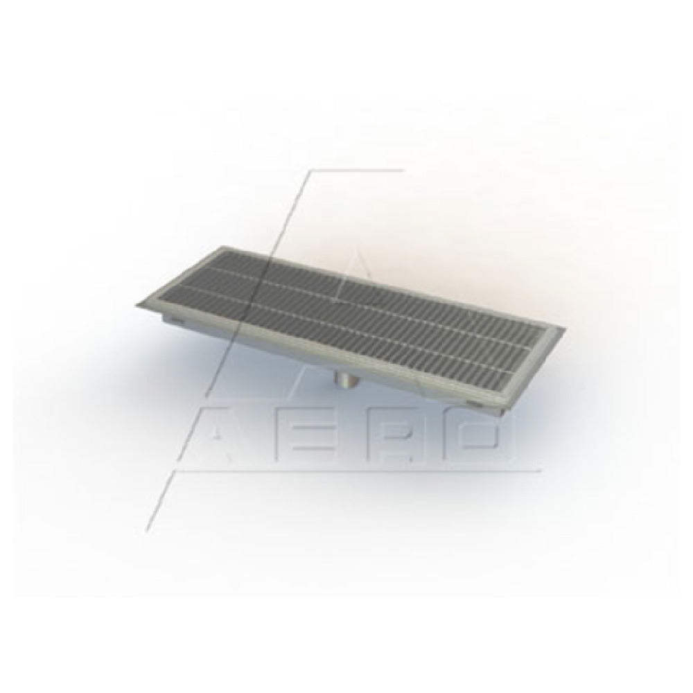 60"Wx12"D Stainless Steel Floor Trough with Grating – KitchenRestock.com