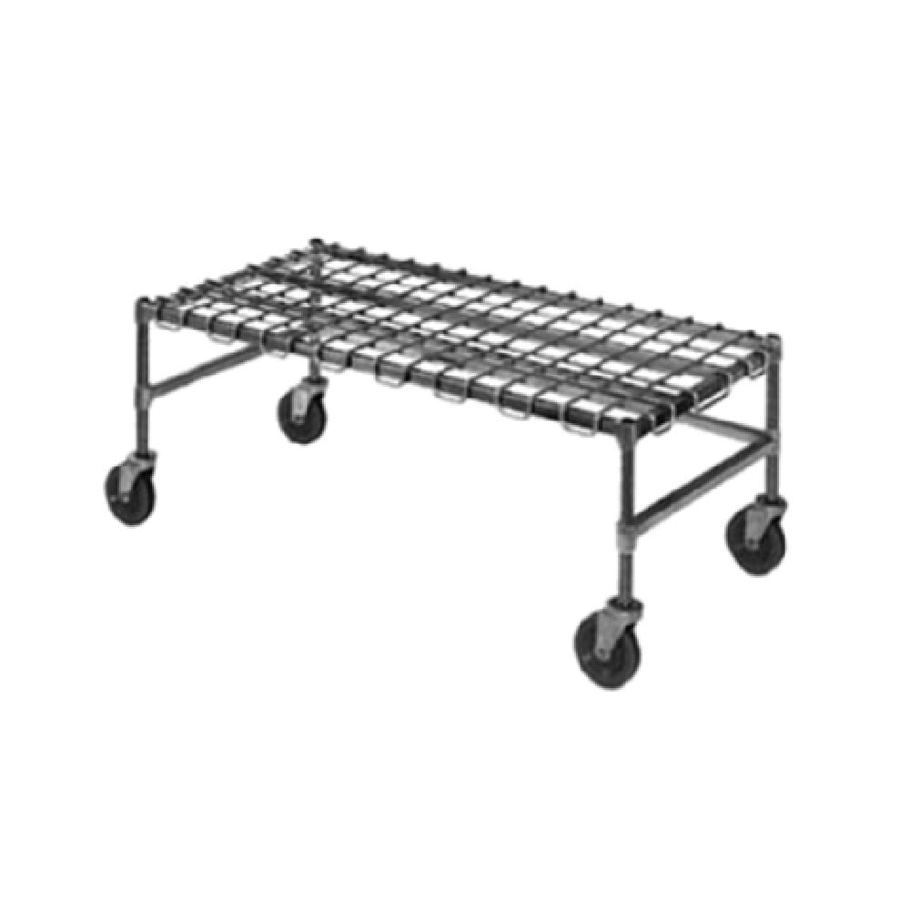 Eagle MDR1848-S Mobile Dunnage Rack 48"x18"x14" Stainless Steel ...