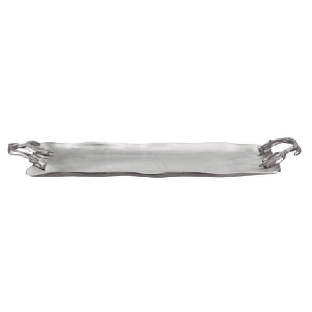 Bon Chef 81017TAN 20" x 10" Rectangular Sandstone Tray – KitchenRestock.com