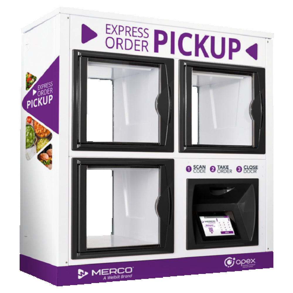 Merco 103FT Countertop Locker with Touchscreen & QR Scanners ...