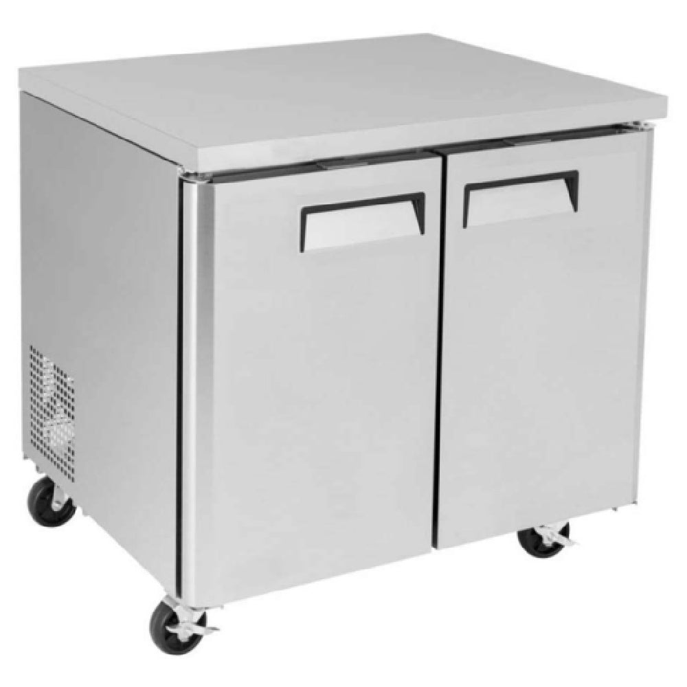 USR Brands UC-36R Coldline Undercounter Refrigerator Two-section 35"W ...