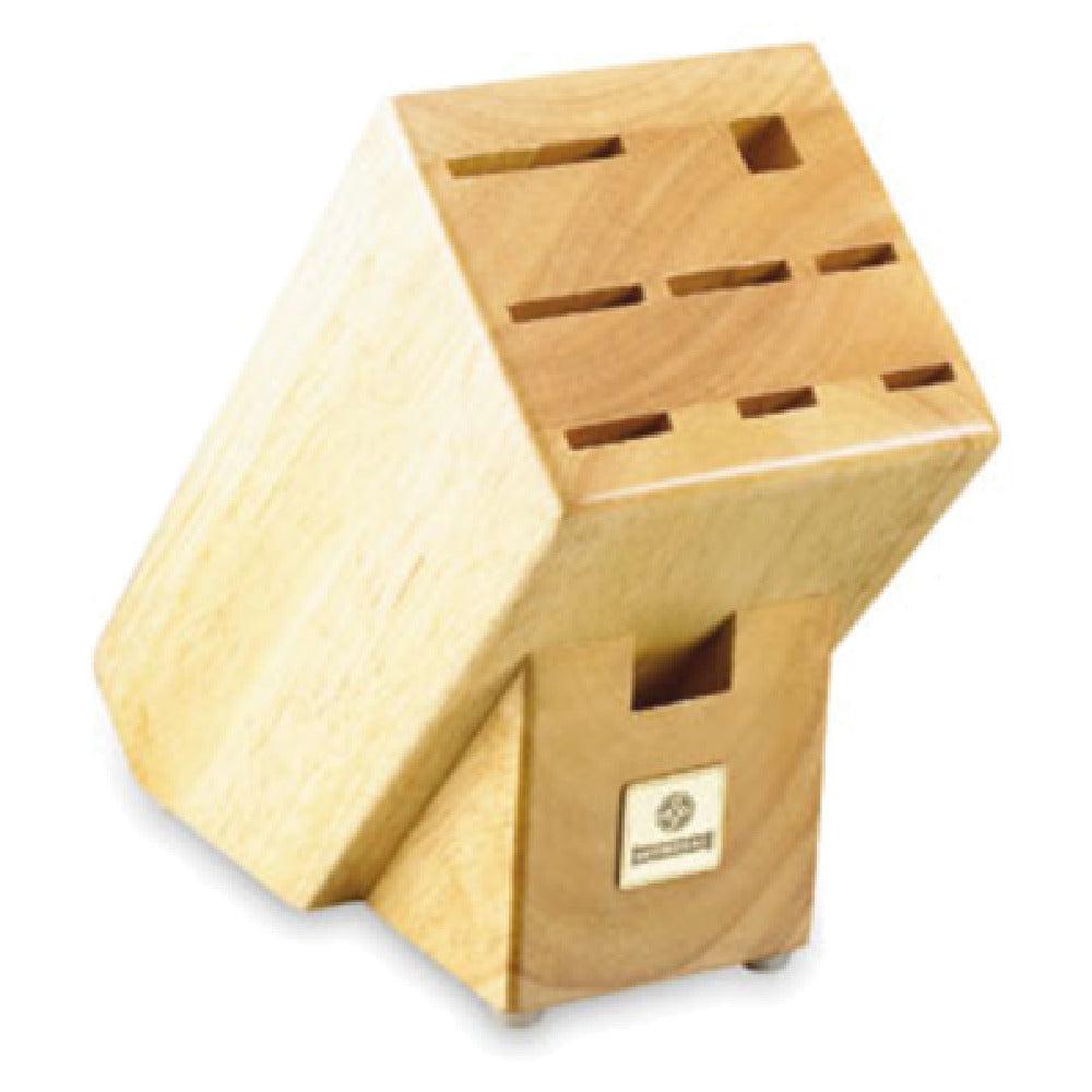 Mundial KB-9 Knife Block 9 Slot Holds All Mundial 3 Riveted Knives ...