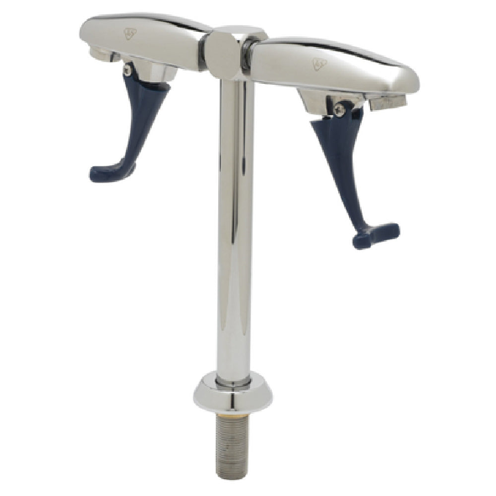 T&S Brass B-1215 Double Glass Filler Faucet Pedestal – KitchenRestock.com