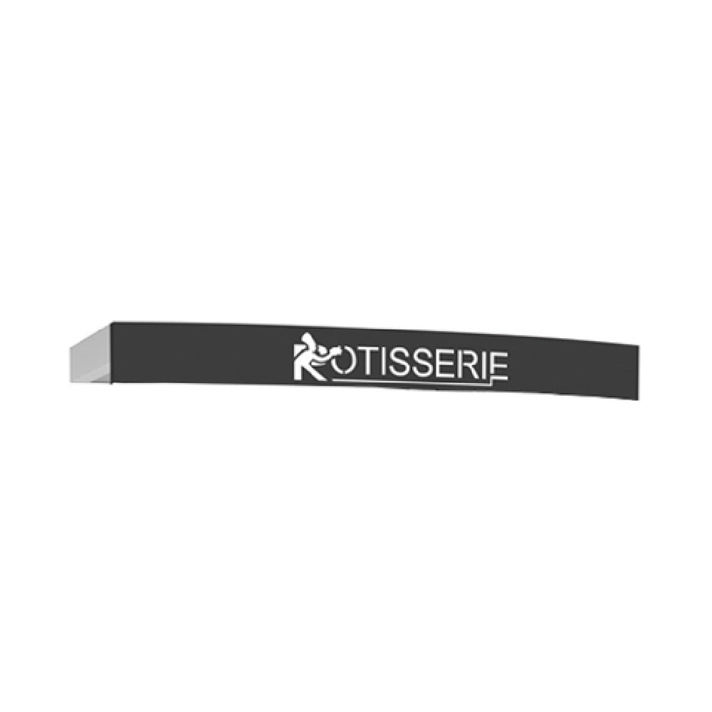 Rotisol 1675BDE Roof With Illuminated "Rotisserie" Sign (or Custom Let ...