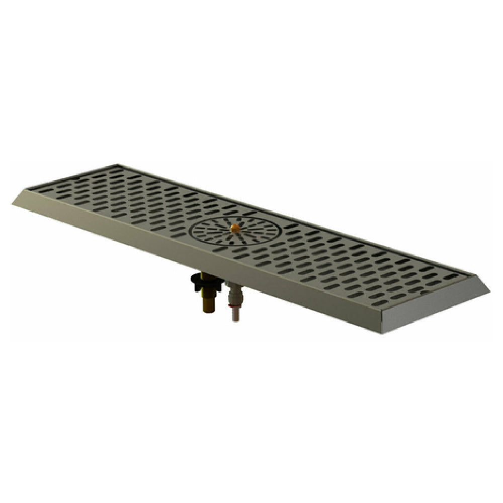 Perlick C18000 Drip Tray with Rinser - Stainless Steel – KitchenRestock.com