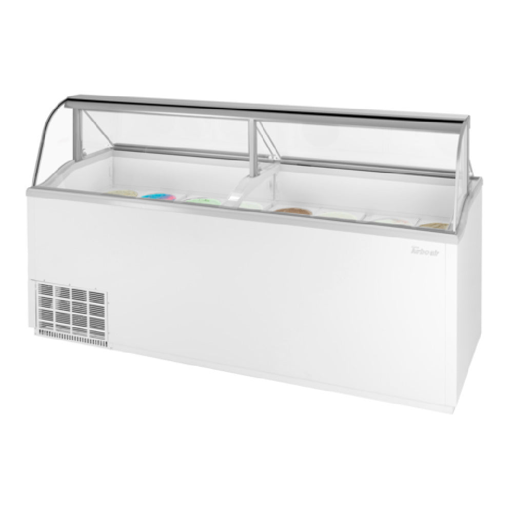 Turbo Air TIDC-91W-N Ice Cream Dipping Cabinet 89"W (16 Tubs ...