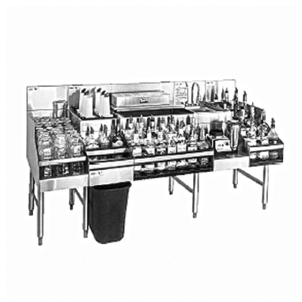 72"W Underbar Ice Bin/Cocktail & Blender Station – KitchenRestock.com