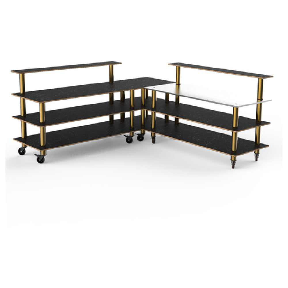 Steelite Mogogo Buffet 3-Tier Modular Pro Corner Station ...