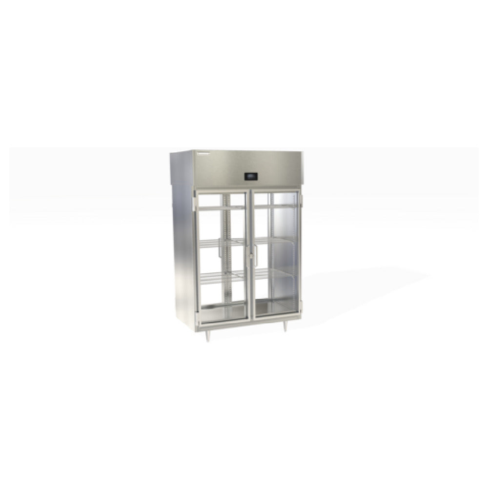 Delfield DSLHPT2-G DSL Heated Cabinet Pass-Thru Two-section ...