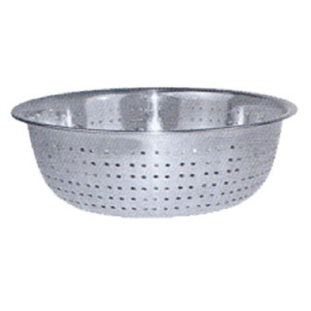 13" Stainless Steel Chinese Colander with 2.5mm Holes – KitchenRestock.com