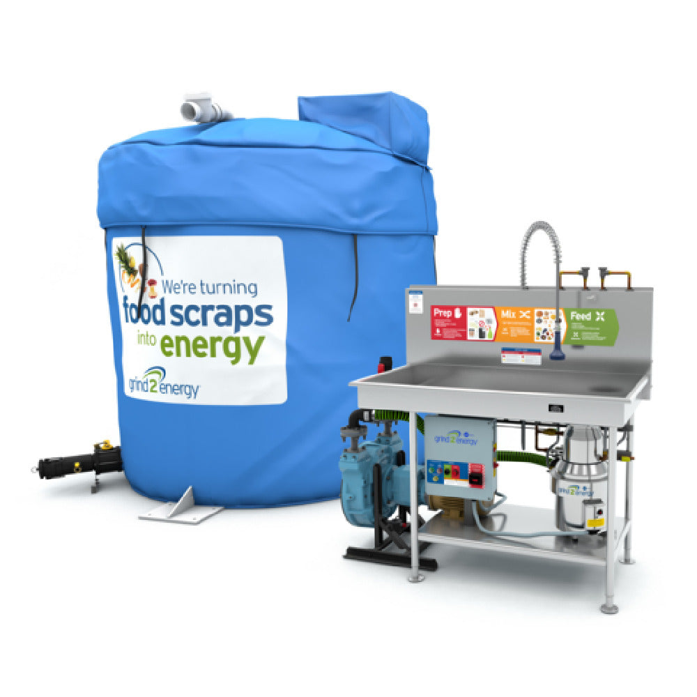 InSinkErator GD-1000-N-INSU Grind2Energy Food Waste System ...
