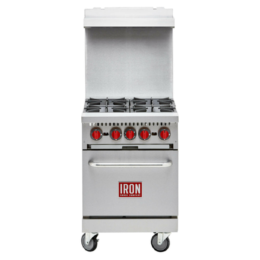Iron Range IR-4B Commercial Range Natural Gas 24"W – KitchenRestock.com