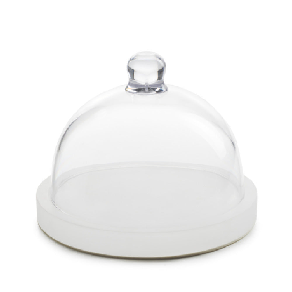 Revol 661517 MEALPLAK PODIUM B&B PLATE WITH DOME WHITE Nacryl White ...