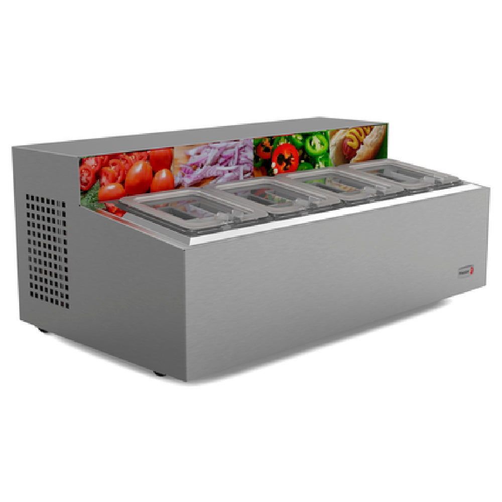 Fagor CPR-60-4 Refrigerated Countertop Pan Rail 28"W x 16"D ...