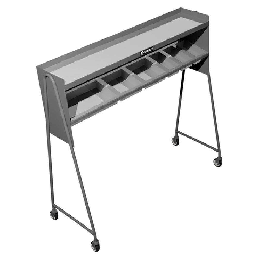 Stainless Steel Caddy for Conveyor - 69.5"W x 27"D x 65"H ...