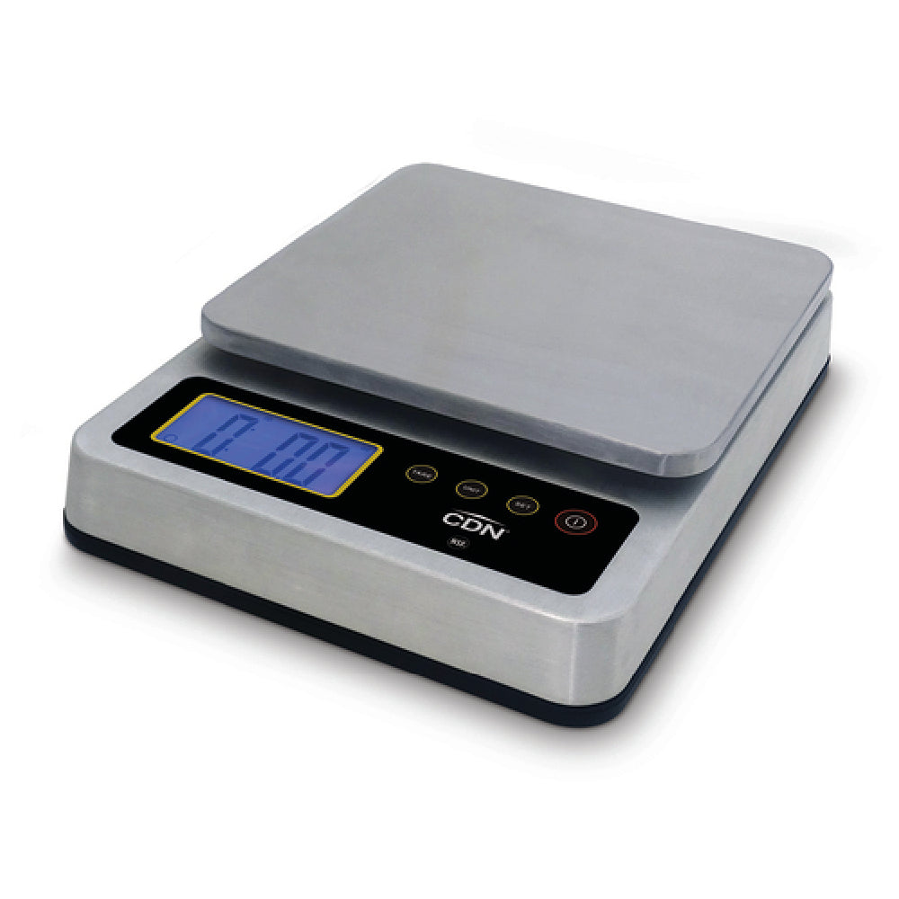 CDN SD1110X 11 lb Waterproof Digital Scale, Programmable Display ...