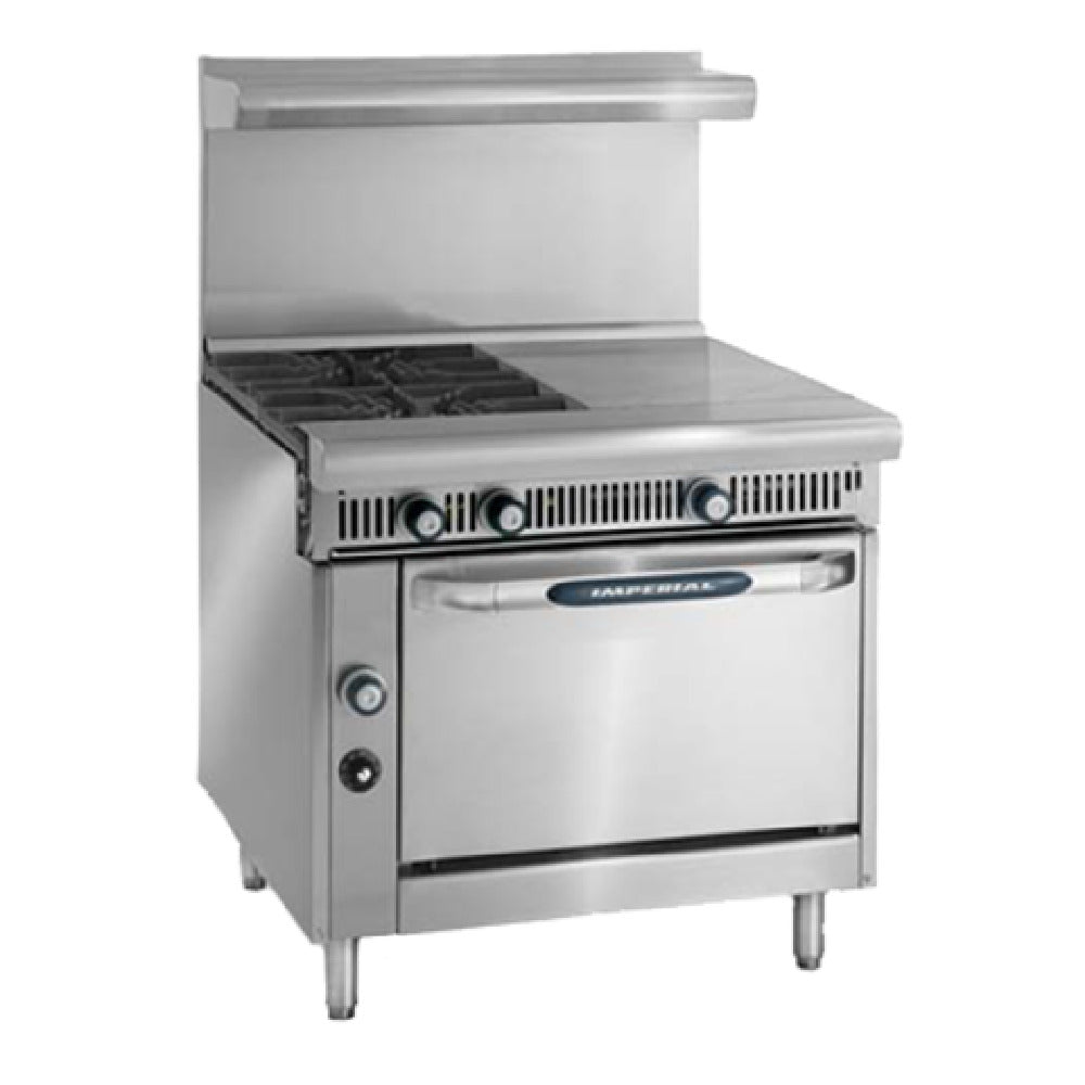 Imperial IHR-3HT-3-C Gas Range 36"W - 275,000 BTU – KitchenRestock.com