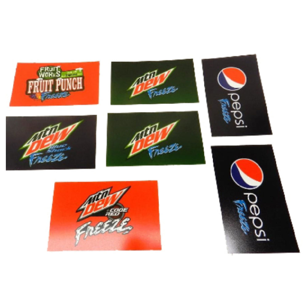 Pepsi Flavor Card Kit for Viper Frozen Beverage Machines ...