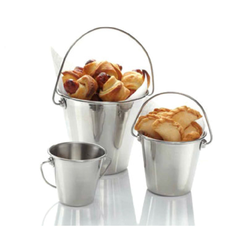 Steel Mini Pail 12 oz, 3-1/2" Dia x 3-1/4"H – KitchenRestock.com