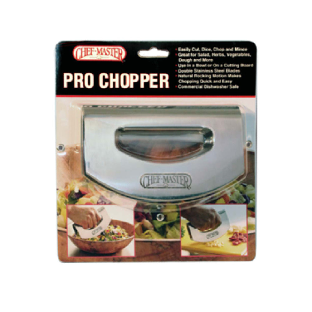 Chef Master 90017 Pro Chopper Double Bladed Stainless Steel ...