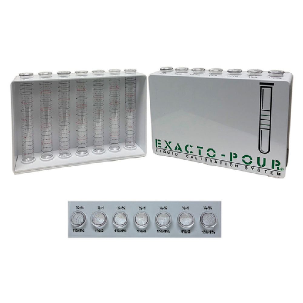 Exacto Pour Bar Test Kit - Spill-Stop Liquid Calibration ...
