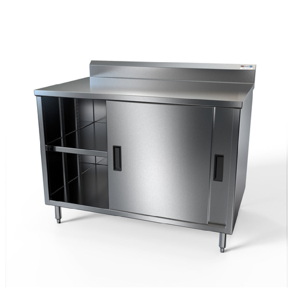 60"W x 30"D Stainless Steel Work Table Cabinet Base – KitchenRestock.com