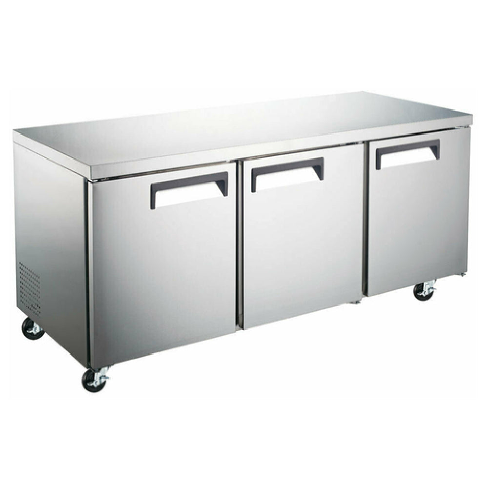 USR Brands UC-72R Coldline Undercounter Refrigerator Three-section 72 ...