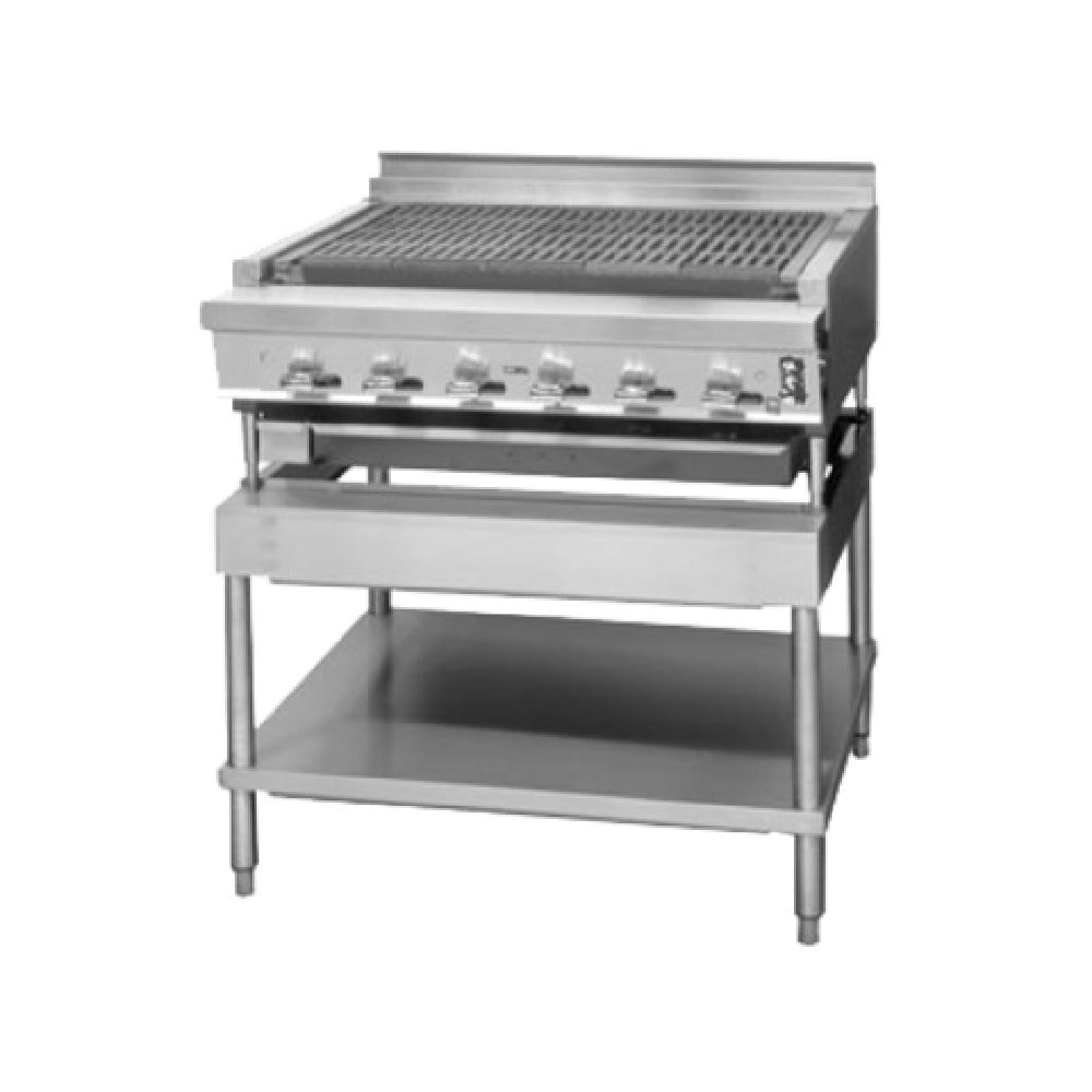 Montague UFLC-36R Legend 36" Heavy-Duty Char-Broiler – KitchenRestock.com