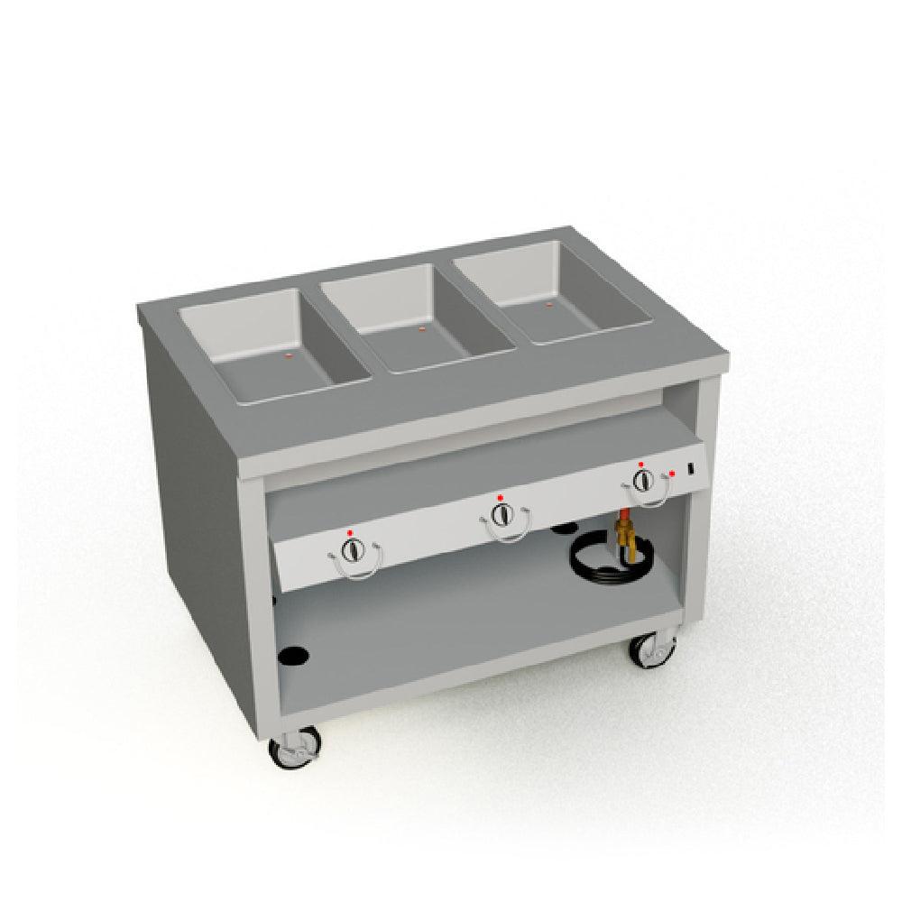 Thurmaduke™ Hot Food Unit Mobile Electric - 46"x32"x36 – KitchenRestock.com