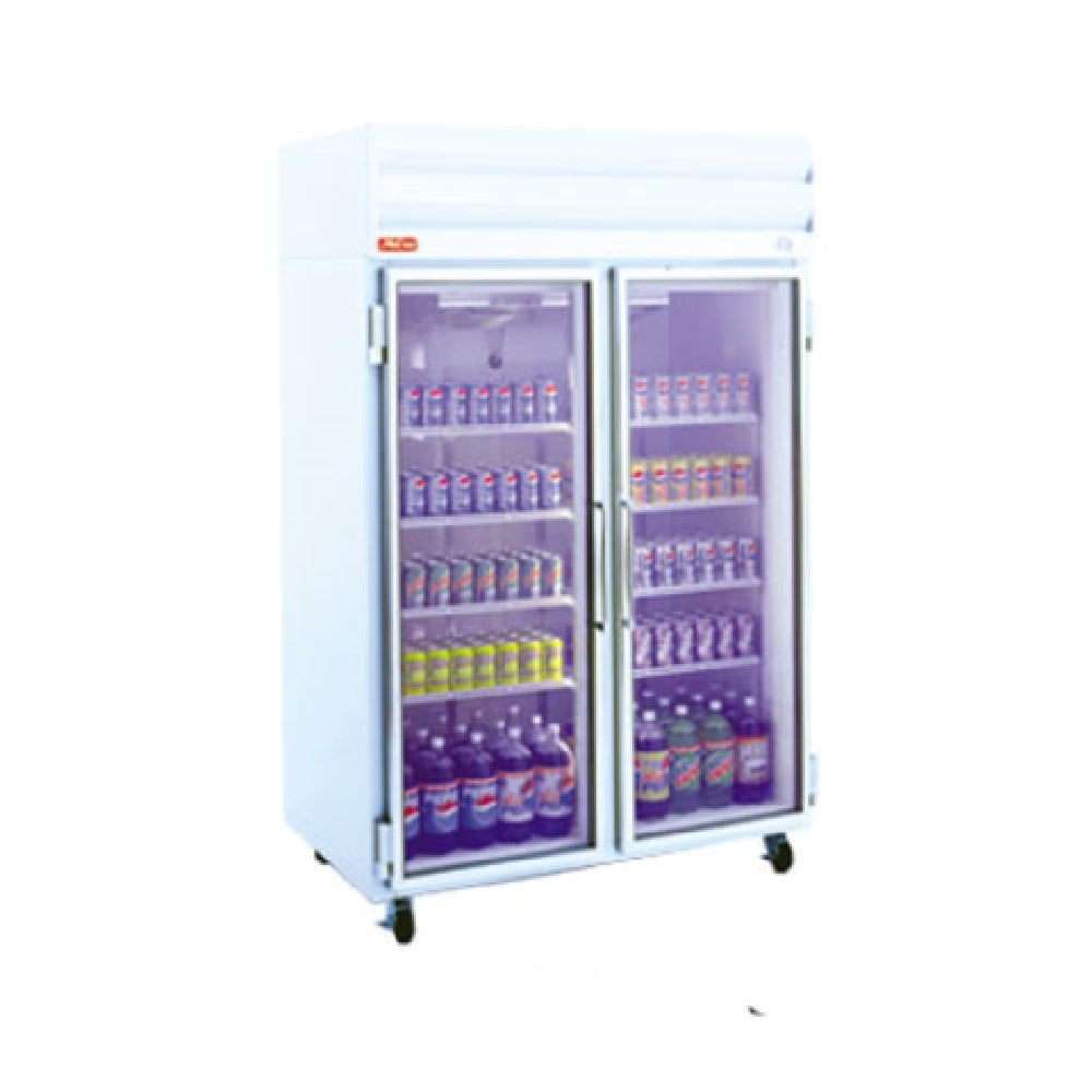 22 Cu. Ft. Howard-McCray Glass Door Refrigerator Merchandiser ...