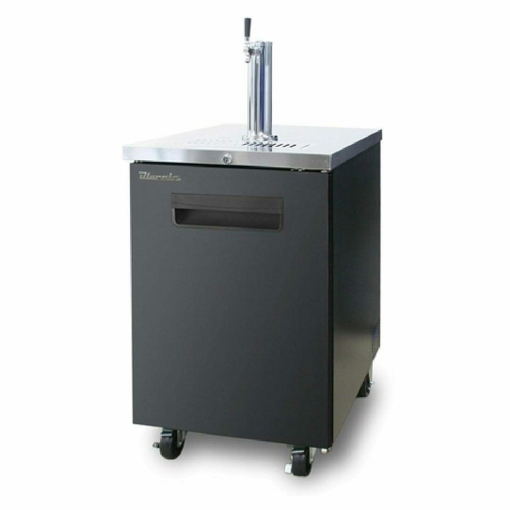 Blue Air Keg Cooler 23-3/8"W Self-Contained Refrigeration ...