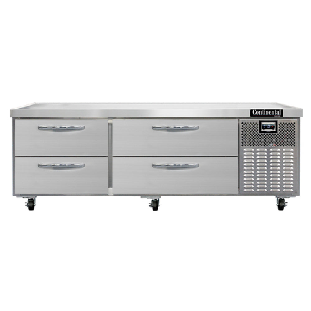 Continental Refrigerator D72GFN Griddle Stand with 4 Drawers ...