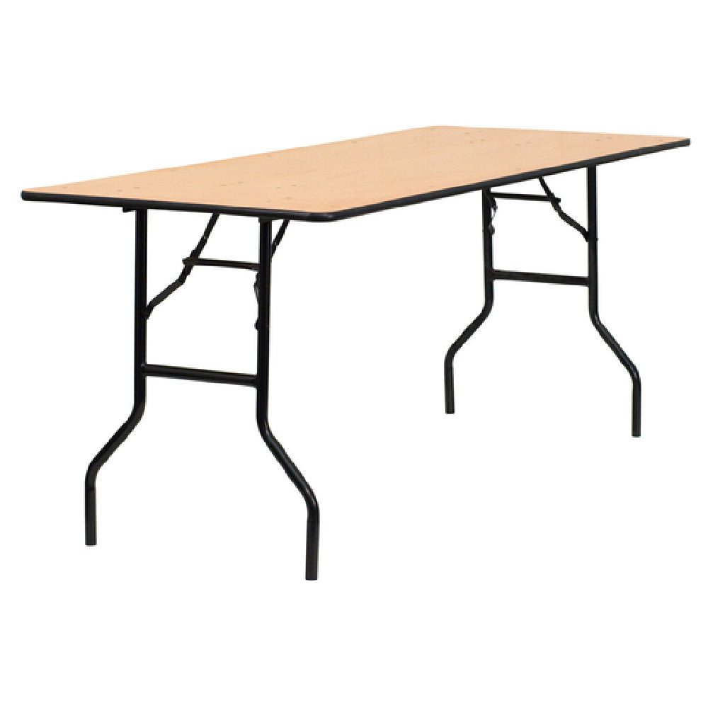 Flash Furniture Folding Banquet Table 72"W x 30"D – KitchenRestock.com