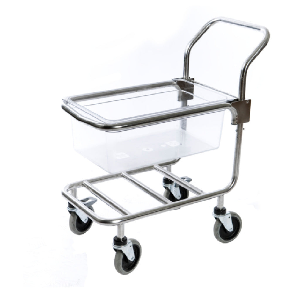Hobart Cart with Adjustable Tray & Lockable Casters – KitchenRestock.com