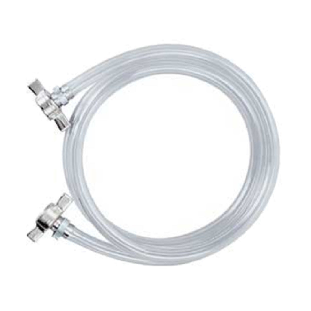 6ft Clear Vinyl Beer Hose for Keg Coupler - 3/8" I.D. – KitchenRestock.com