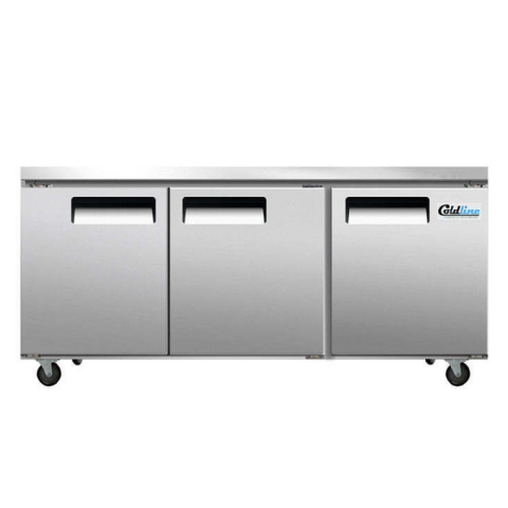 USR Brands UC-72RT Coldline Undercounter Refrigerator Three-section 71 ...
