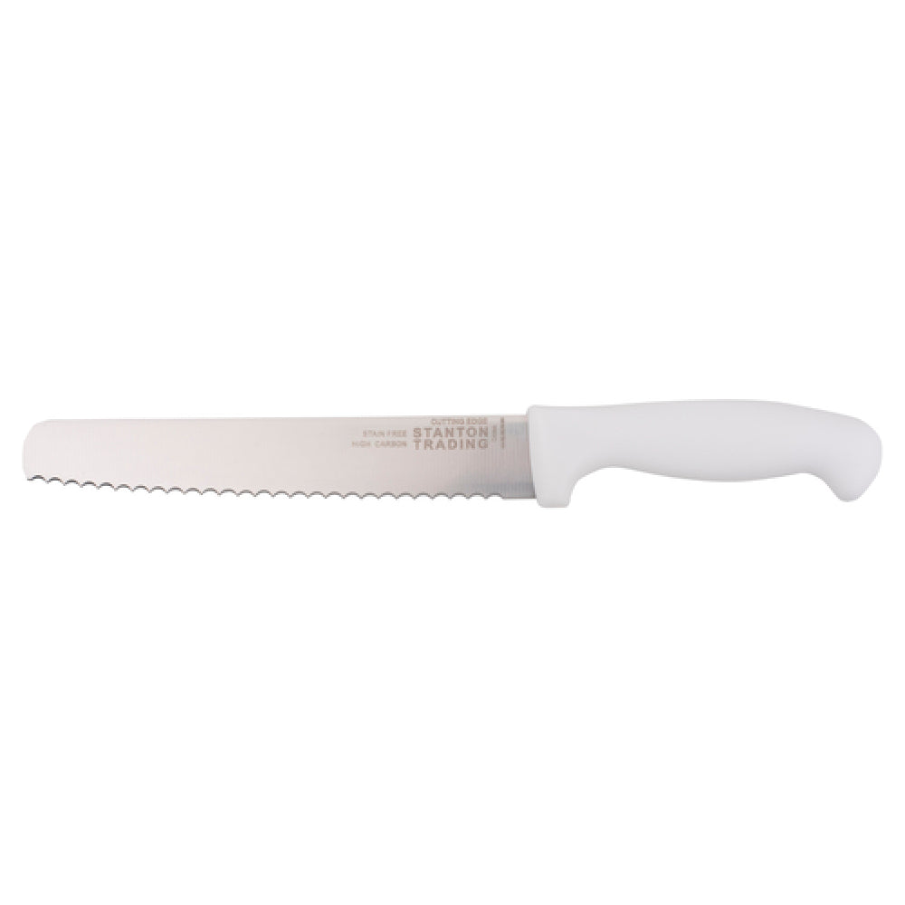 Stanton Trading KNV-BRDSER8-WH Cutting Edge Bread Knife 8" Pointed Tip ...