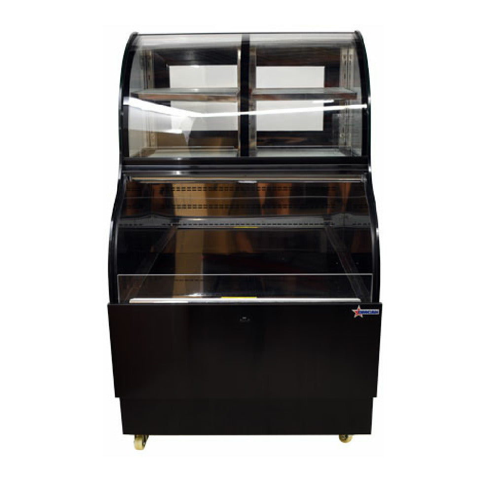 Omcan 47106 Dual Service Display Case Refrigerator Model ...