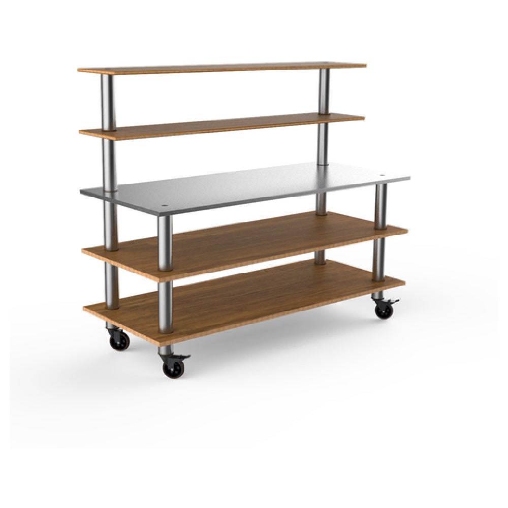 Steelite MGCMLC02BSXW 3-Tier Modular Back Bar Station – KitchenRestock.com