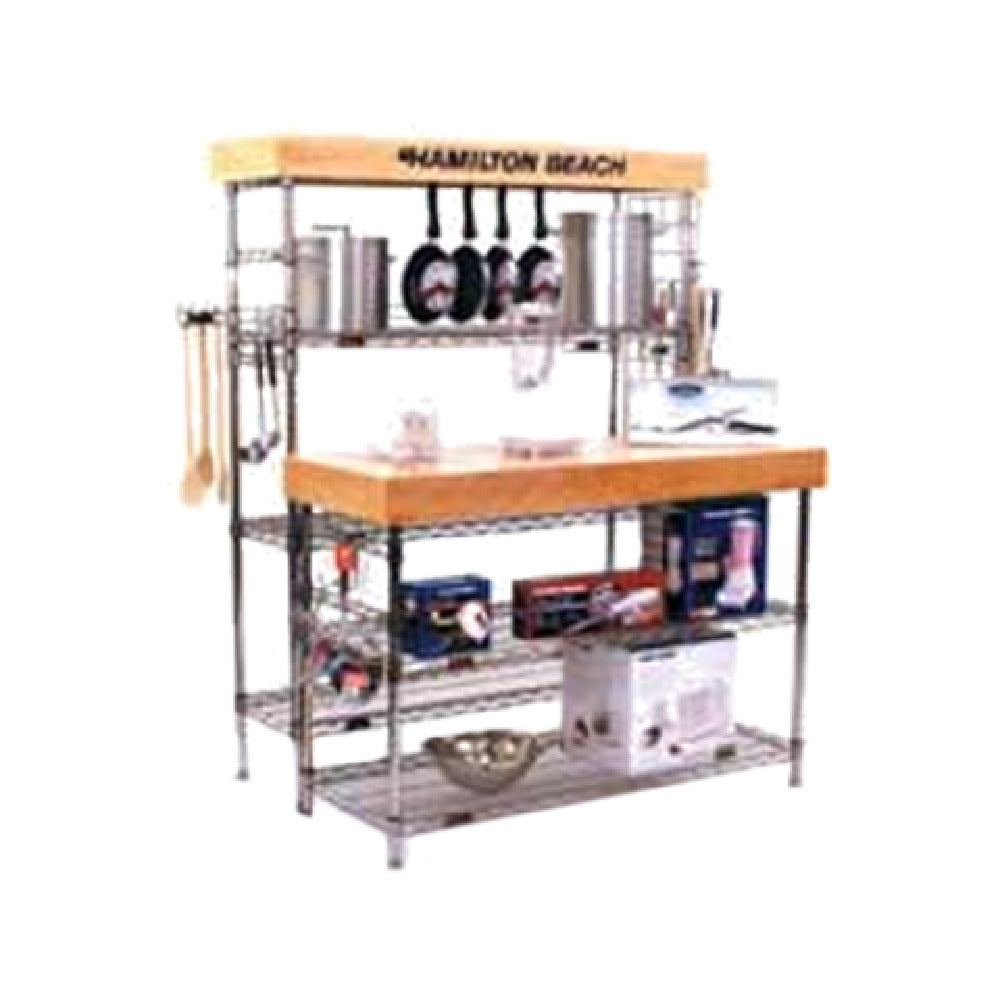Eagle RDW48CB Retail Display Workstation with Rear Shelf ...