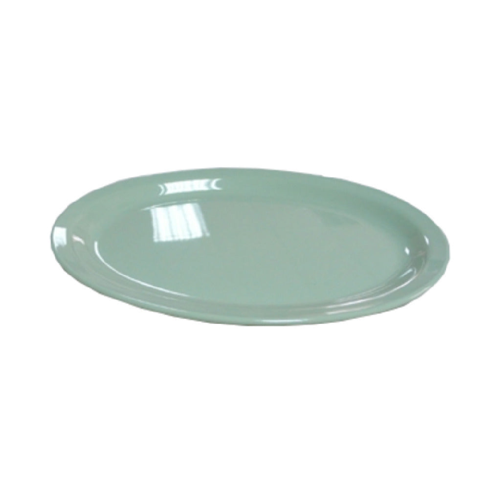 Yanco NS-516G Nessico Platter - Green Melamine – KitchenRestock.com