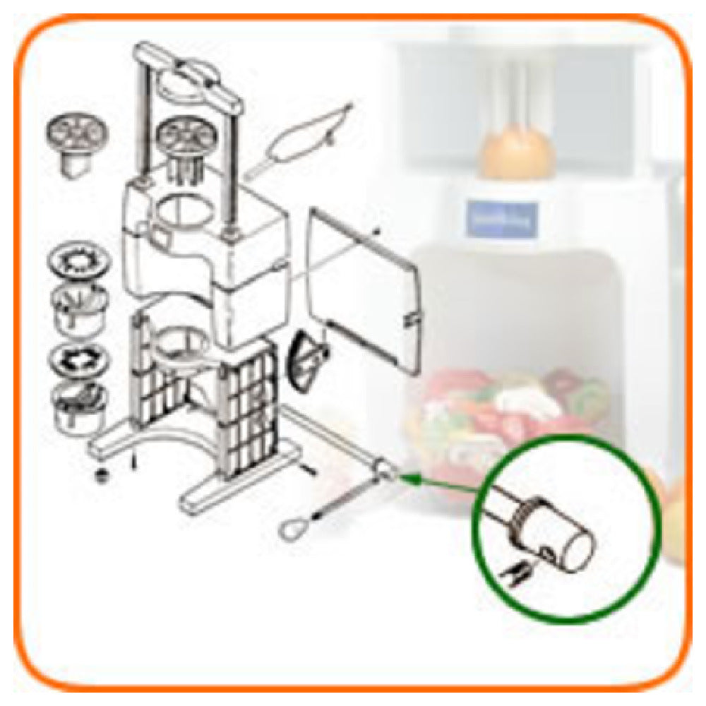 Sunkist S-25 Plastic Shaft Cover for Sectionizer Unit – KitchenRestock.com