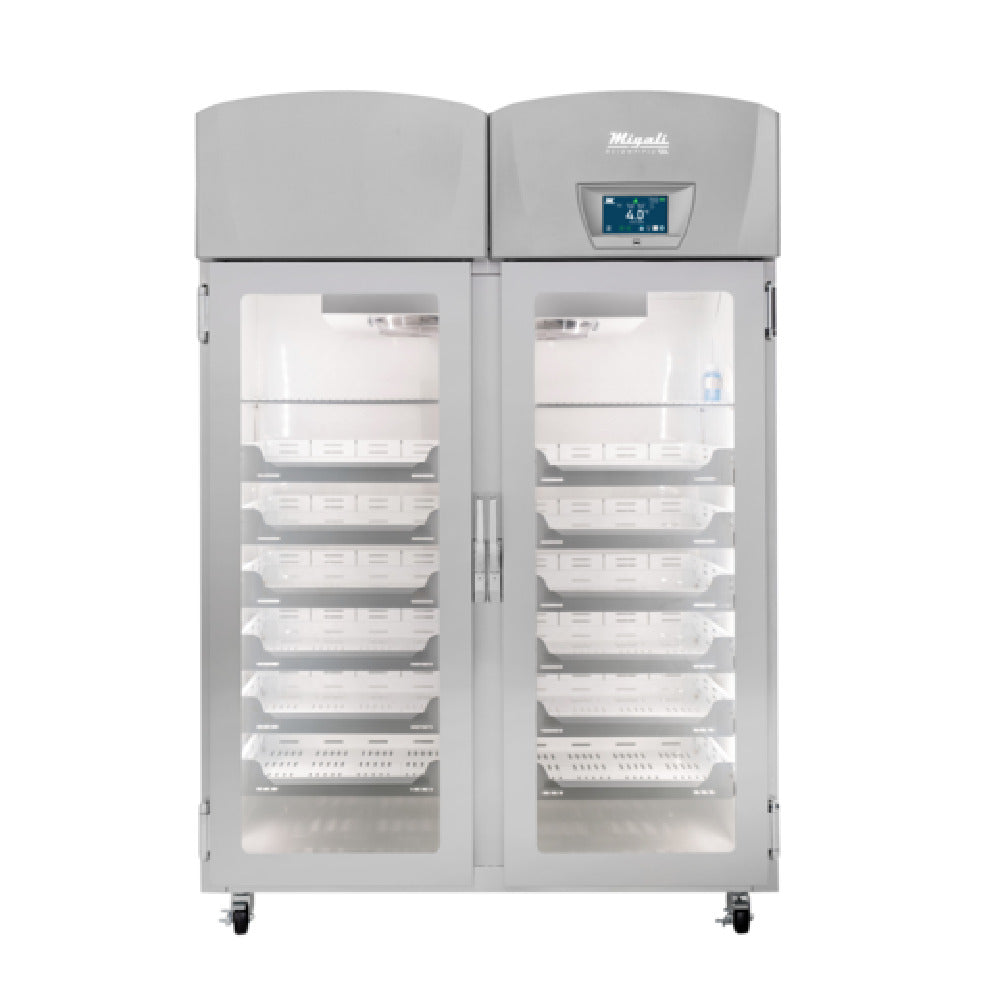 Migali Industries EVOX-2RG-PH Medical-Grade Refrigerator 44.9 Cu. Ft ...