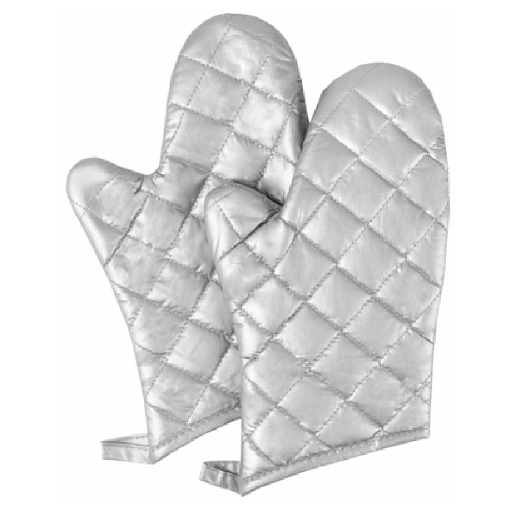Ritz Chef's Line Oven/Freezer Mitt Forearm Length Silver 13 ...