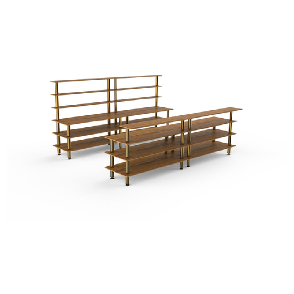 Steelite Mogogo Buffet Modular Double Bar - Bamboo Finish ...