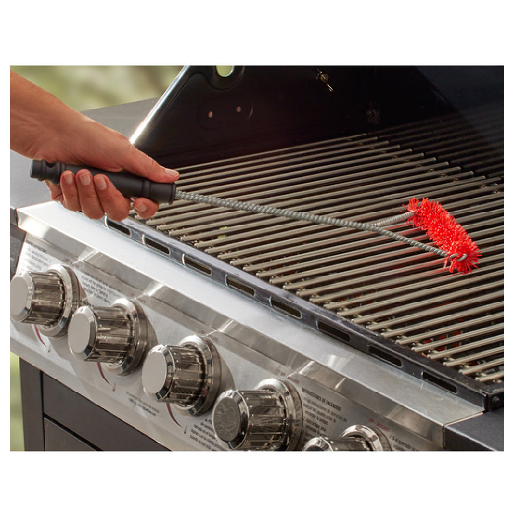 Triangular Grill Brush - Extra Wide Head for All Grids – KitchenRestock.com