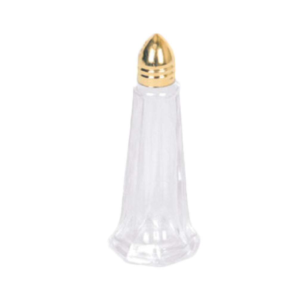 1 oz. Gold Plated Salt/Pepper Shaker with Glass Base – KitchenRestock.com