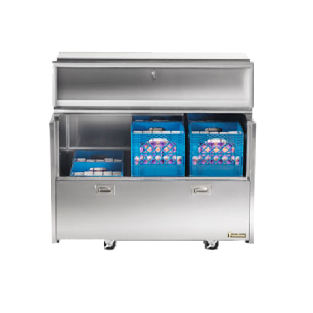 Traulsen RMC34S4 Milk Cooler | Holds 8 or 4 Crates – KitchenRestock.com