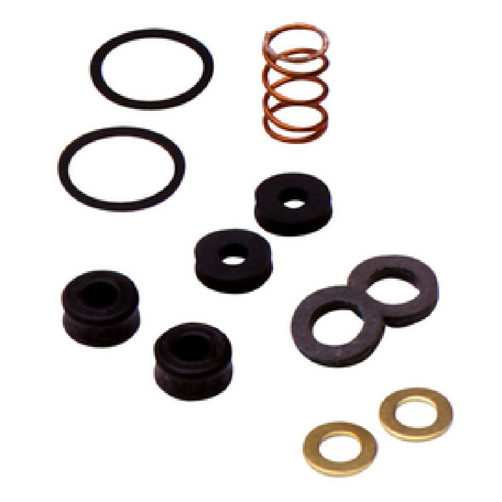 T&S Brass B-16K Valve Kit: Spring, 2 Bonnet Washers – KitchenRestock.com