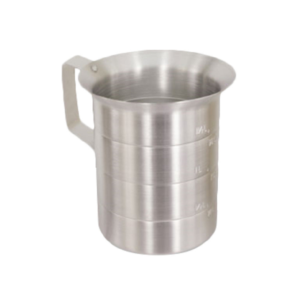 Crestware MEA01 Liquid Measuring Cup - 1 Qt. Aluminum – KitchenRestock.com